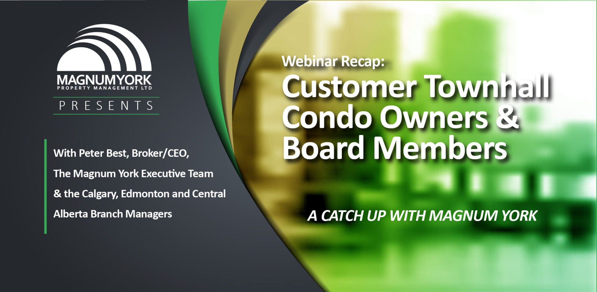 Webinar Recap: Customer Townhall - Condo Owners & Board Members ...