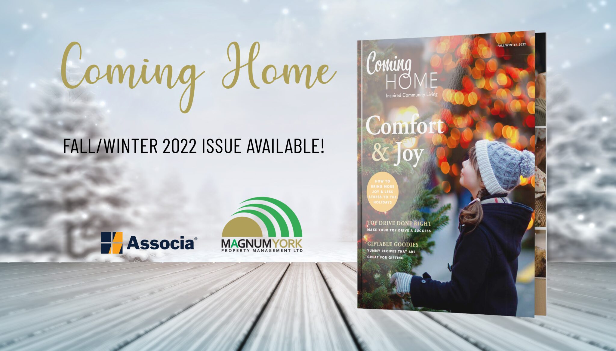 The Fall/Winter 2022 Issue of “Coming Home” Magazine Is Now Available ...